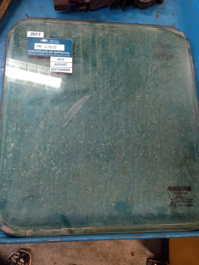 Kenworth W900 Door Vent Glass, Front | Payless Truck Parts