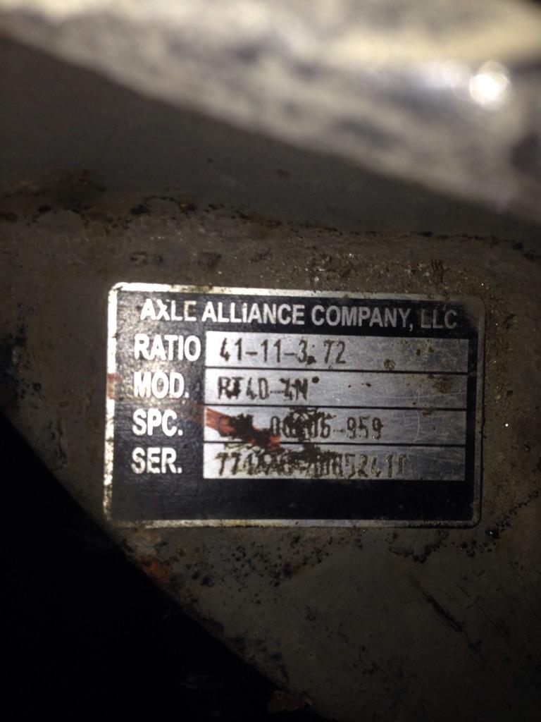 Alliance Differential Assembly (Rear, Rear) | Payless Truck Parts