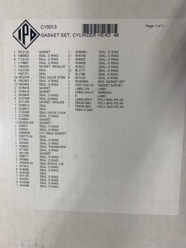 Cat C15 Head Gasket Set | Payless Truck Parts